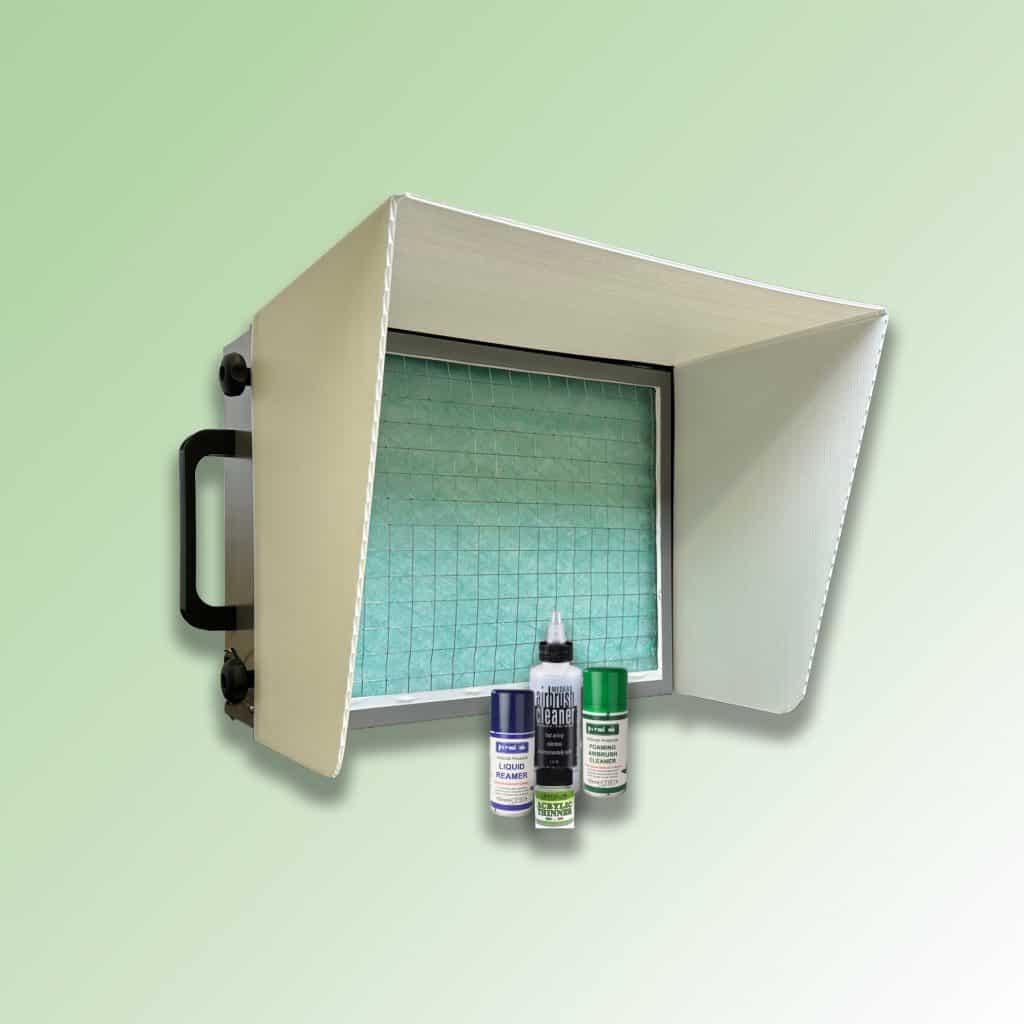 BV300S-D Spray Booth | A3 Ducted Extraction Unit | Bench Vent