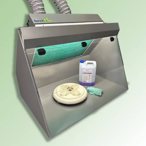 BV930H-D - Hood Mounted Ducted LEV Unit with Light | Benchvent